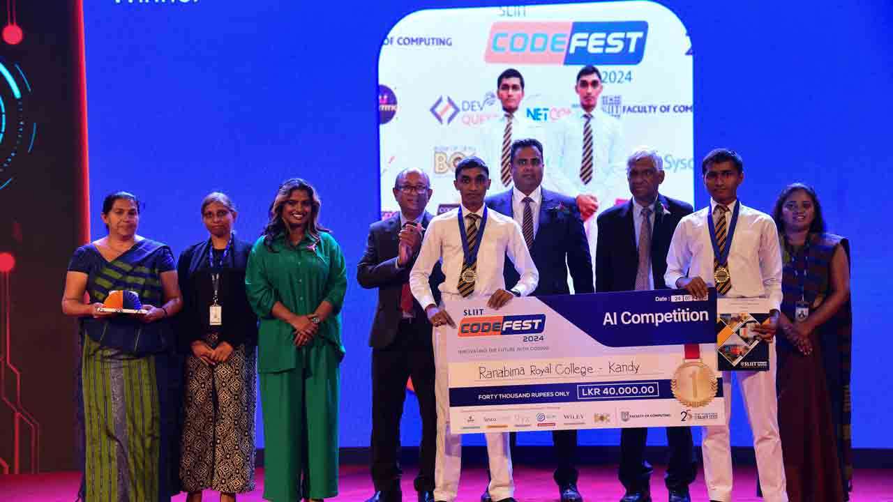 இலங்கையின் முன்னணி கணினி நிரலாக்கப் (Coding) போட்டியான SLIIT இன் CODEFEST 2024 4,000ற்கும் ...
